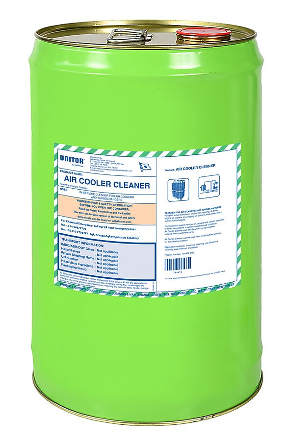 Unitor Air Cooler Cleaner 25ltr - Netverslun Skeljungs